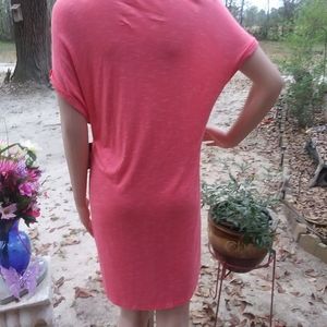 a.n.a | Dresses | Nwt Ana Peach Tshirt Summer Dress | Poshmark
